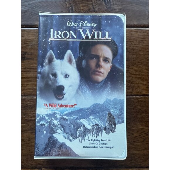 Walt Disney | Media | Walt Disneys Iron Will Vhs Movie Adventure Drama ...